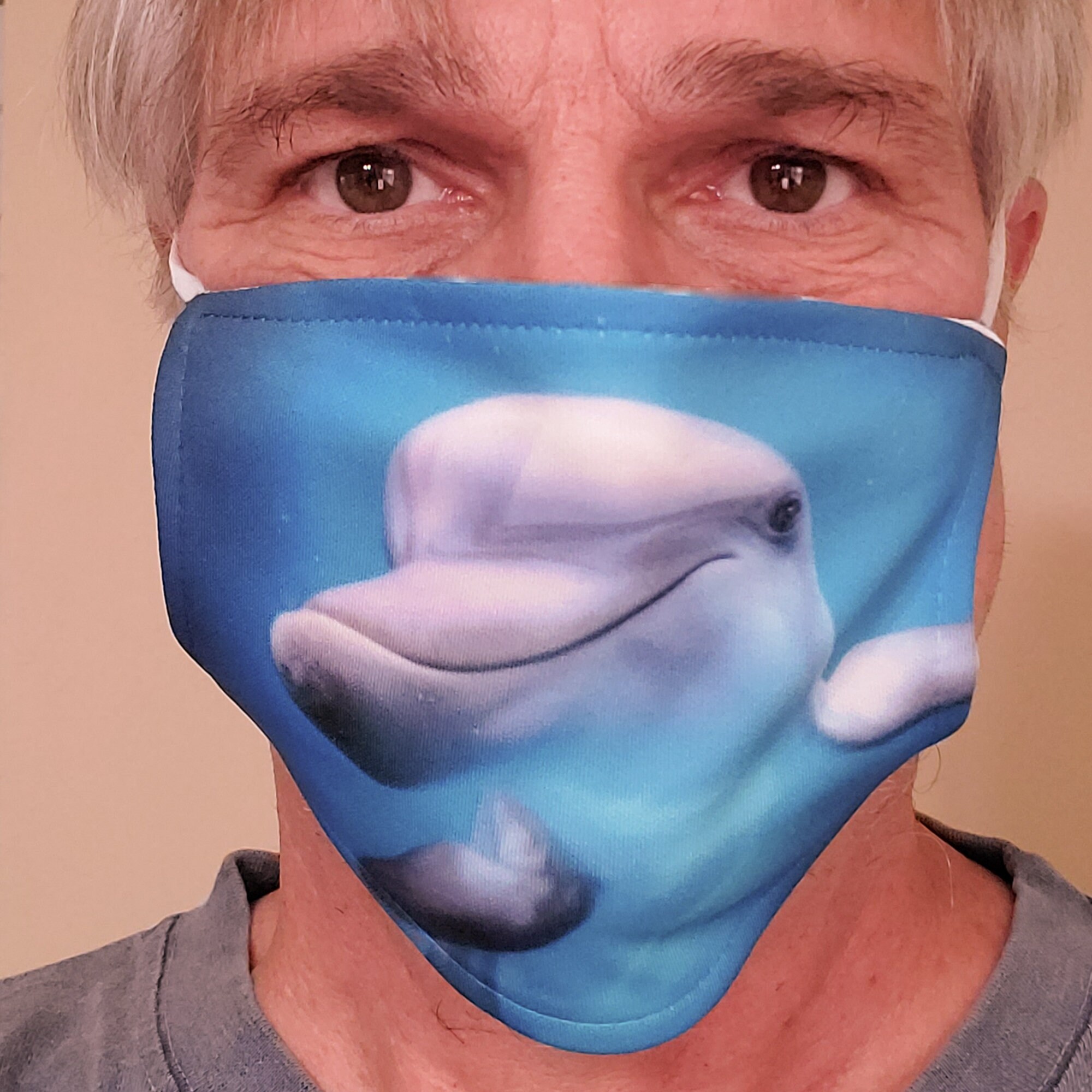 Hope Dolphin Face Mask Foto linda de Hope el delfín en el | Etsy