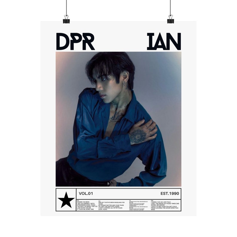 DPR Ian Poster - Etsy