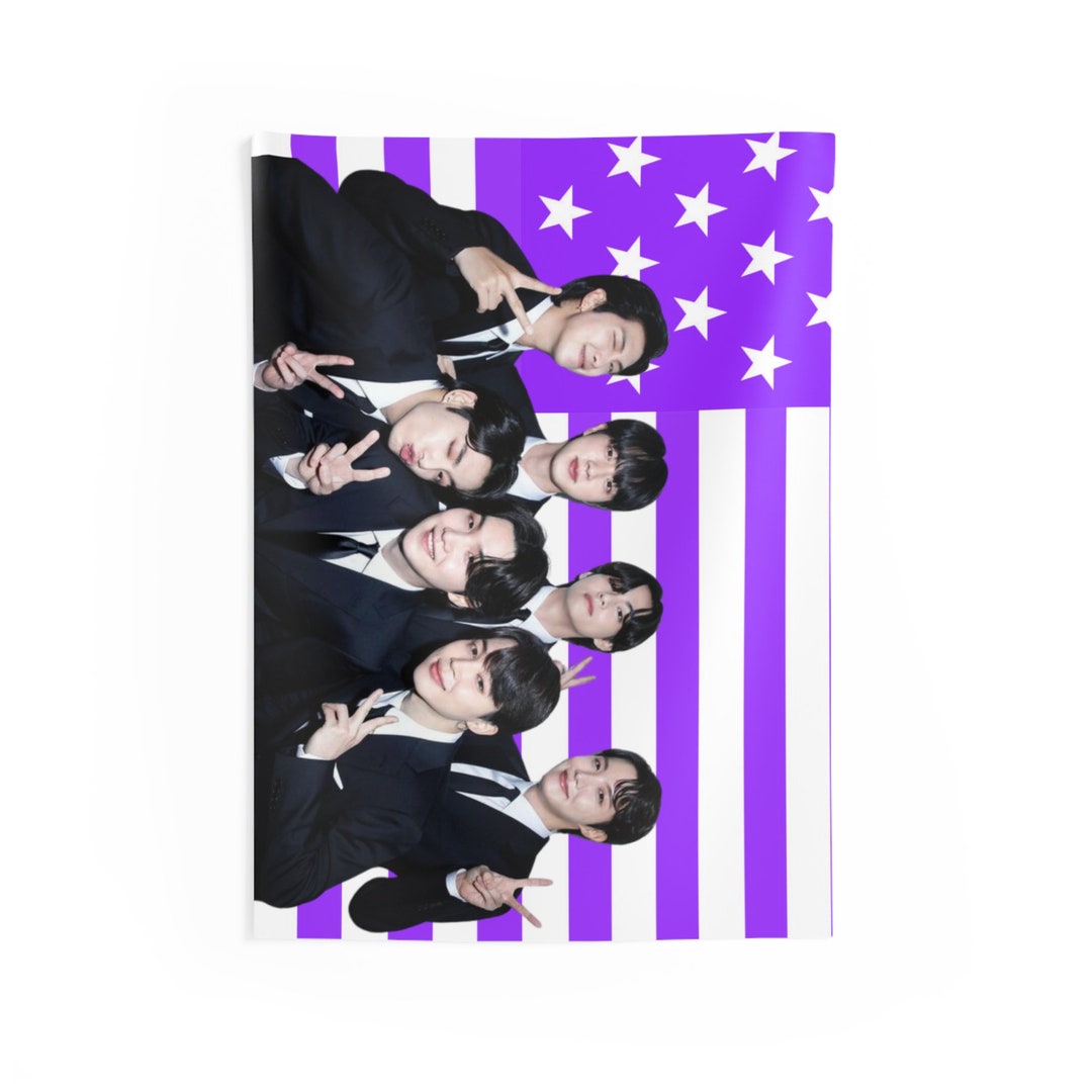 BTS Flag - Etsy