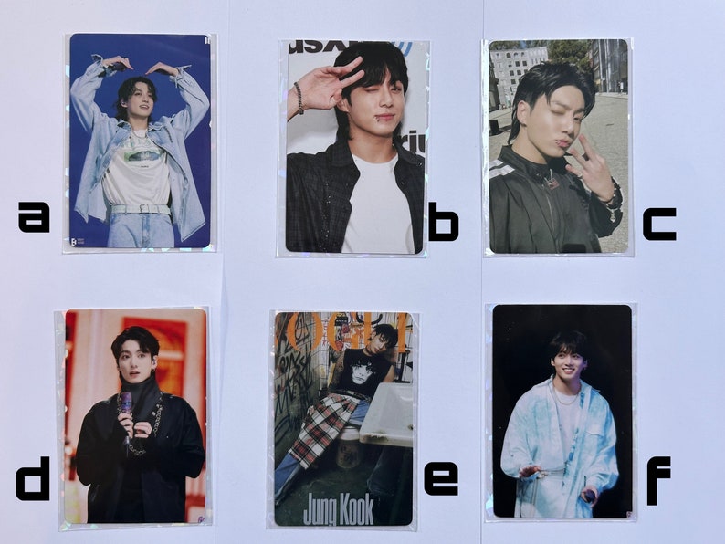BTS Jungkook Random Pcs - Etsy