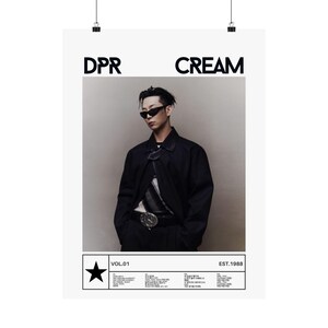 DPR Cream Poster - Etsy