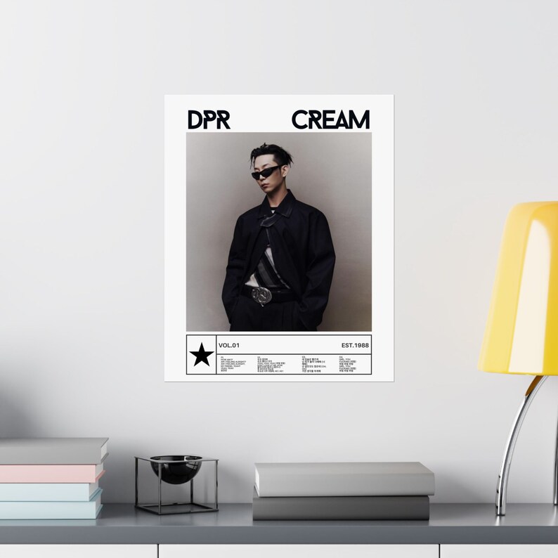 DPR Cream Poster - Etsy