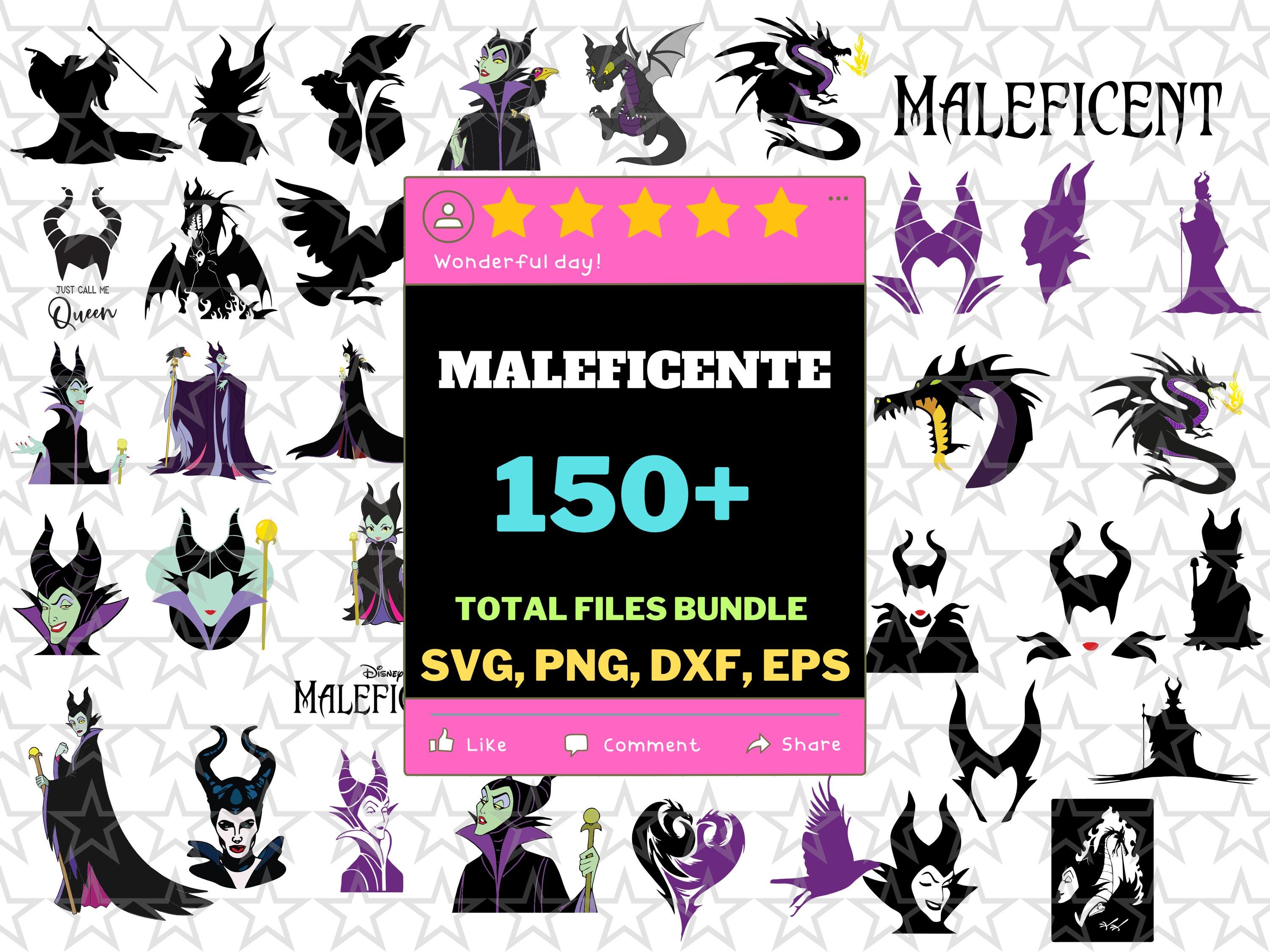 Maleficent SVG Bundle, Maleficent Clipart, Maleficent Png, Maleficent Png, Svg, Png, Dxf,eps ...