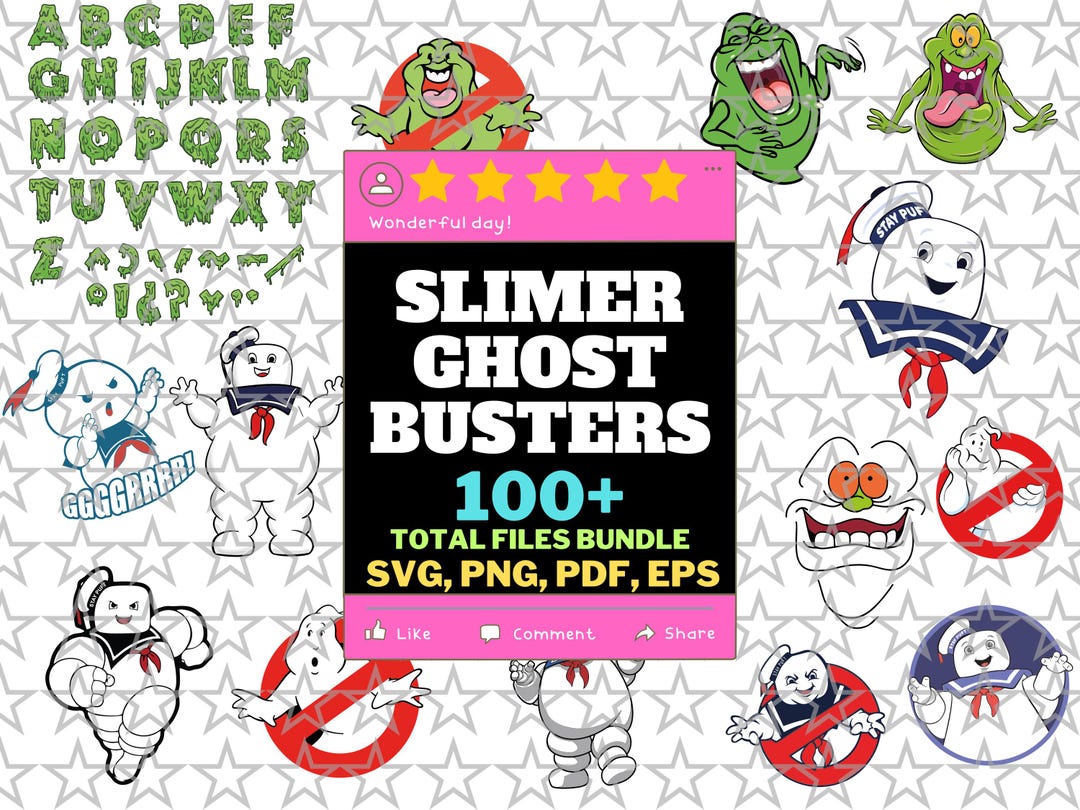 Slimer Ghostbusters Png, Ghostbusters Svg, Slimer Ghostbusters Svg ...