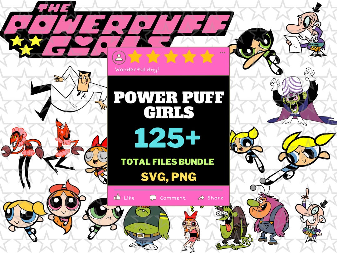 Powerpuff Girls Svg Bundle, Powerpuff Girls Png, Powerpuff Clipart ...