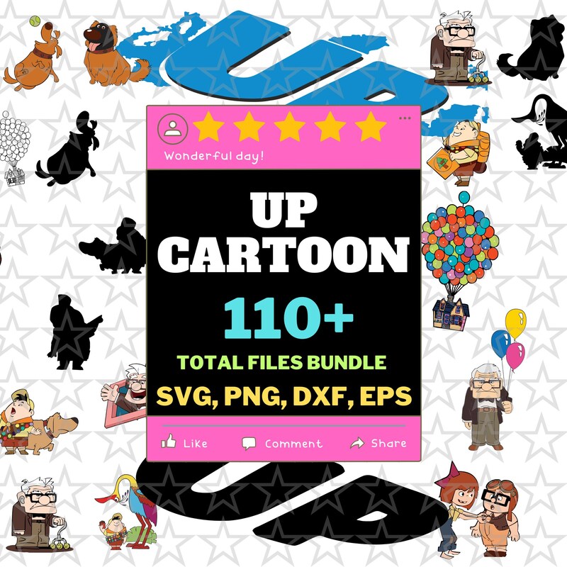 Up Movie Clipart - Etsy