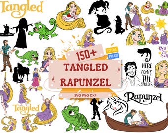 Rapunzel SVG Bundle, Rapunzel Svg Files for Cricut and Silhouette ...