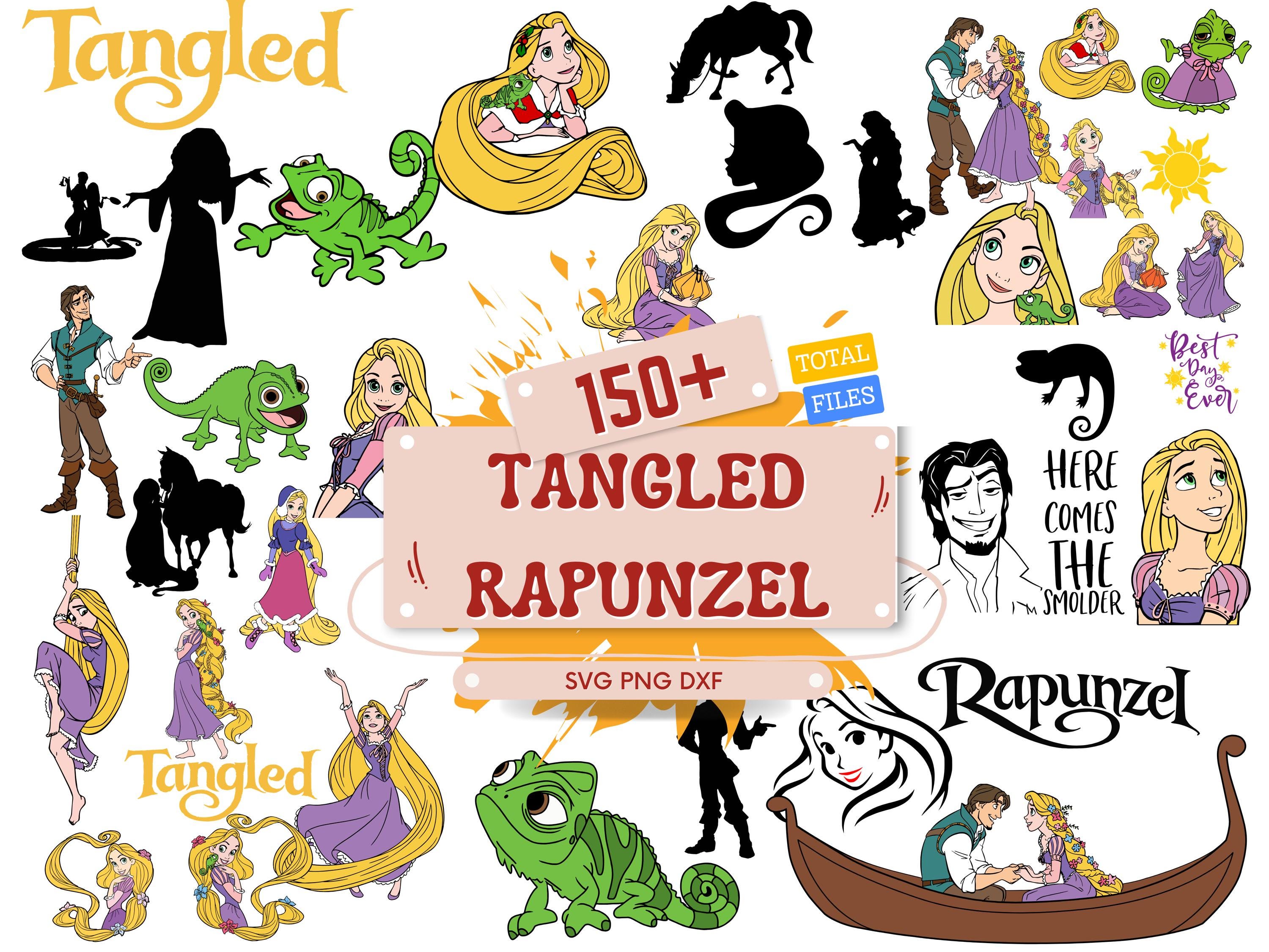 Rapunzel SVG Bundle, Rapunzel Svg Files for Cricut and Silhouette ...