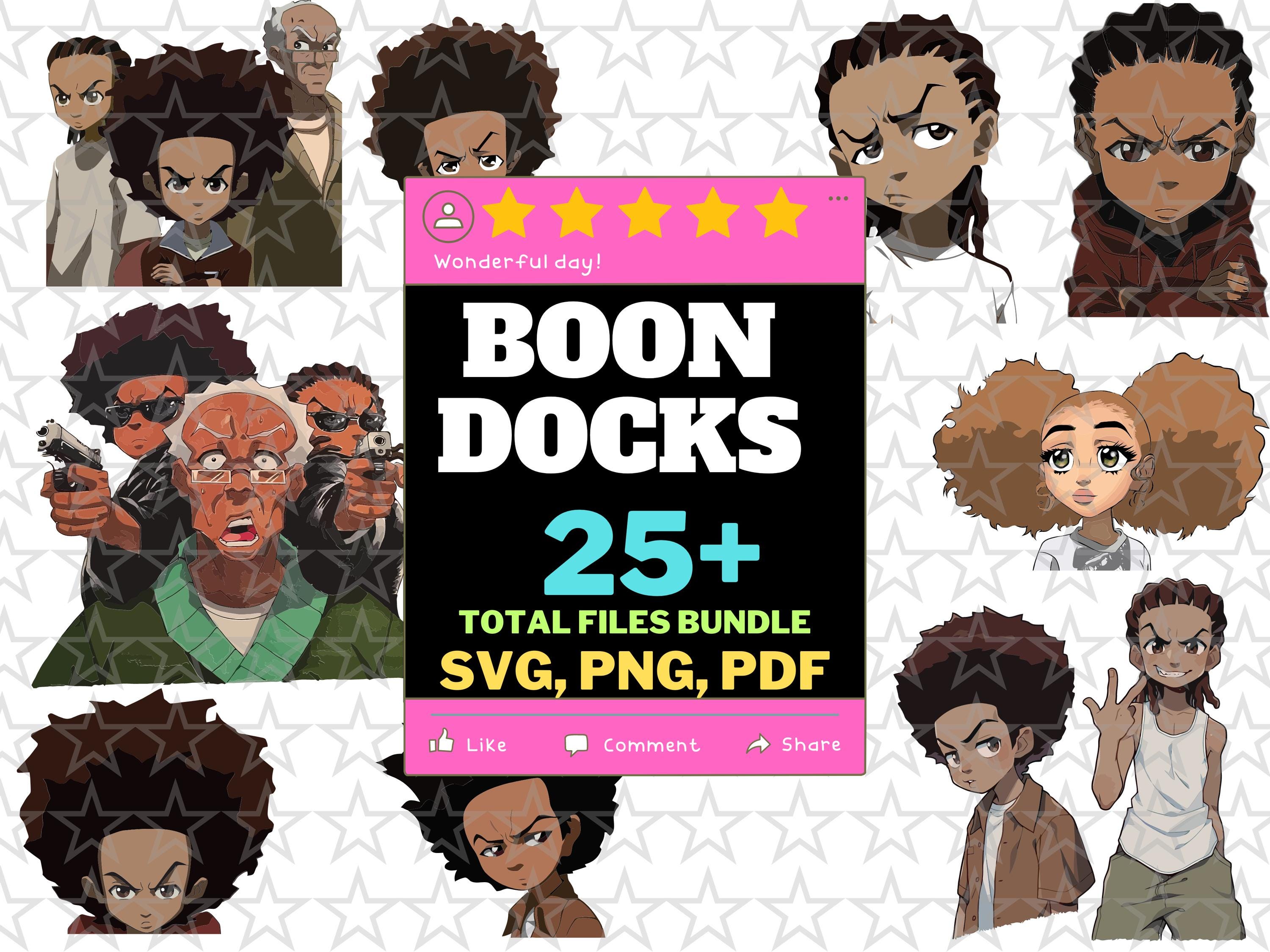25 Boondocs Svg Bundlepdf Riley Freeman Svg Boondocks Svg Bundle Boondocks Svg Manga Svg