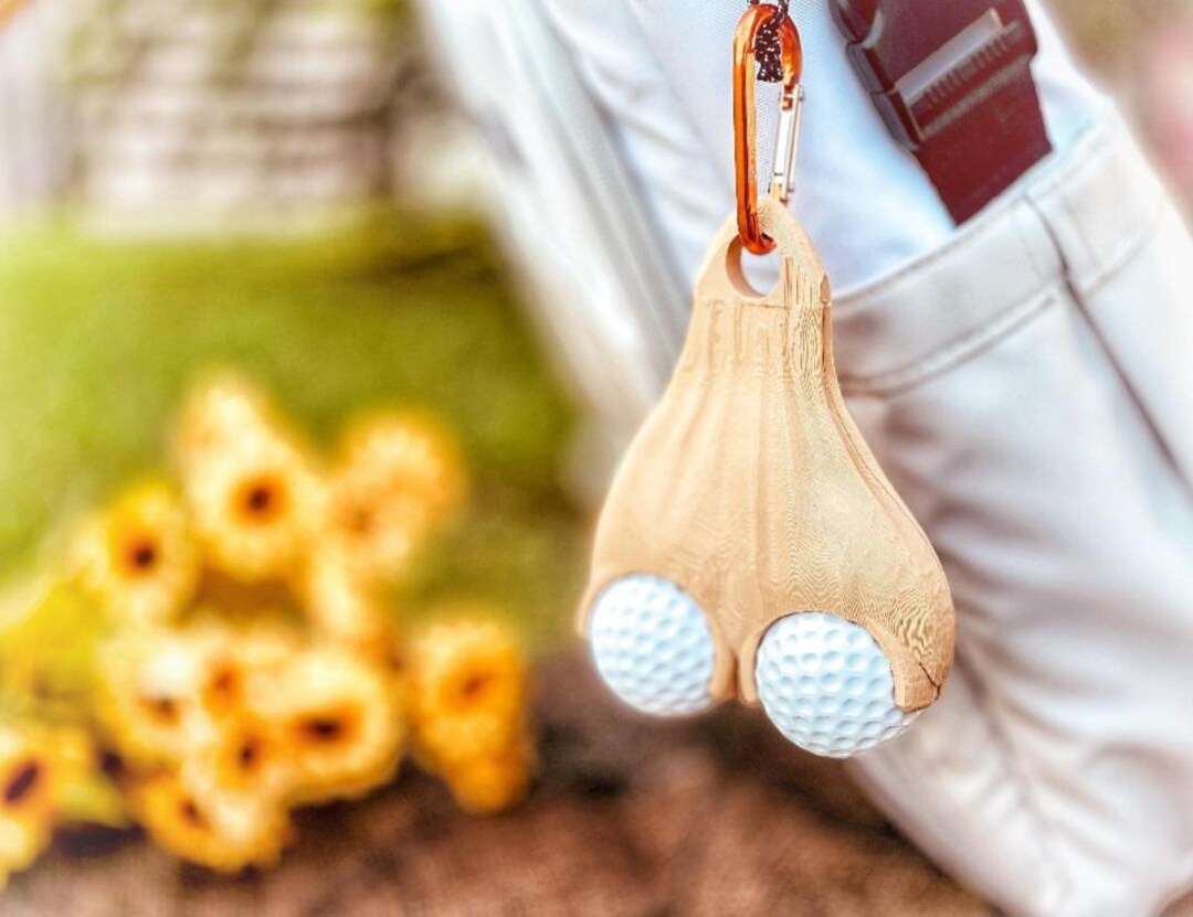 Golf Ball Sac Holder. 3D Printed Realistic Golf Ball Holder Sac - Etsy