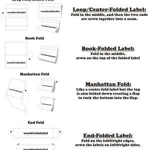 100 Pcs Custom Letters Only Woven Fabric Garment Clothing Sewing Labels ...