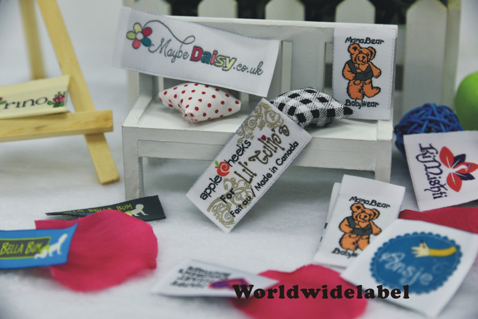 1000 Pcs Custom Damask Woven Labels Artwork Clothing Labels - Etsy