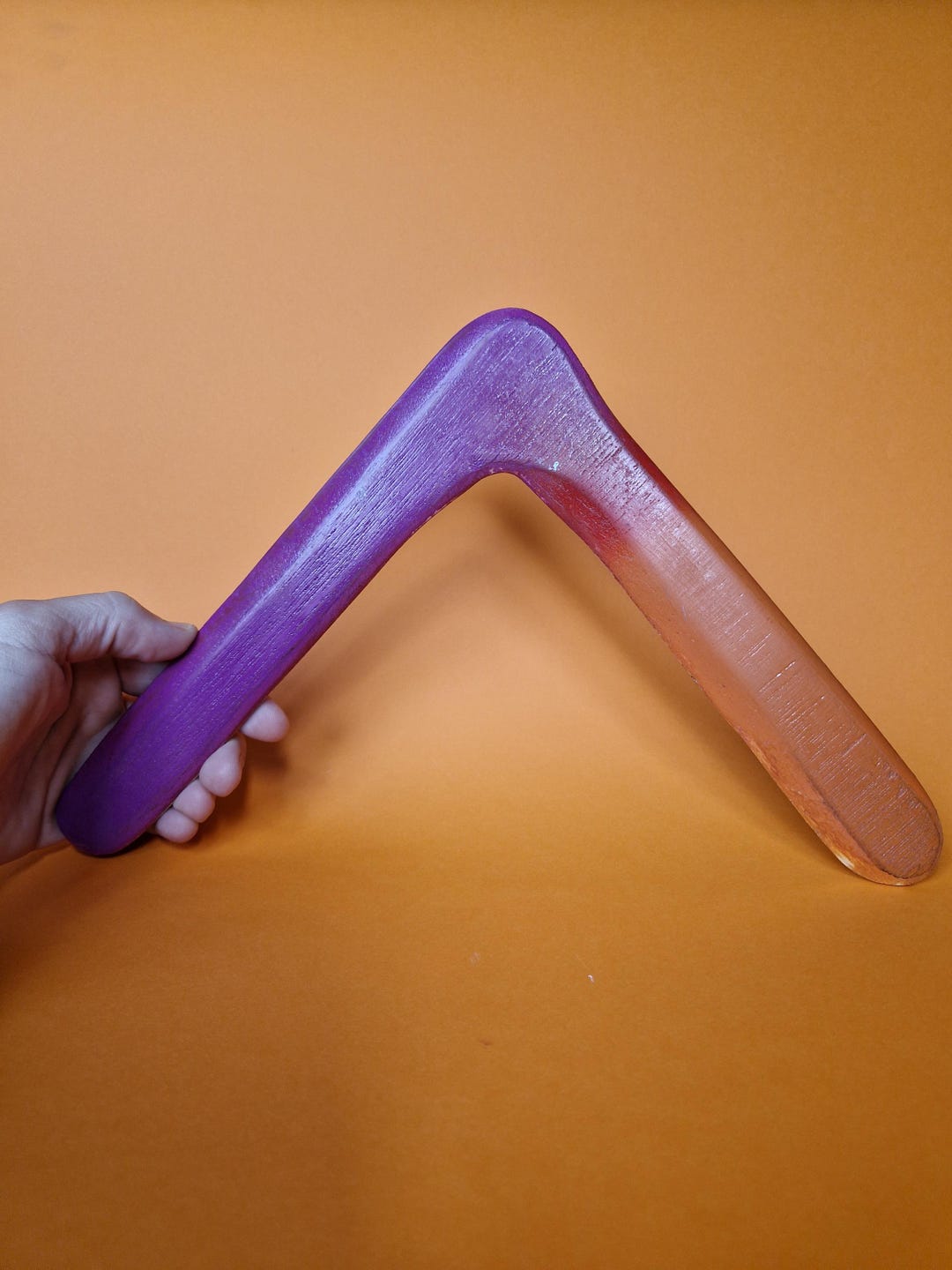 Boomerang V-shaped | SUNSET Edition | Handmade Plywood | Flies 15-20 ...