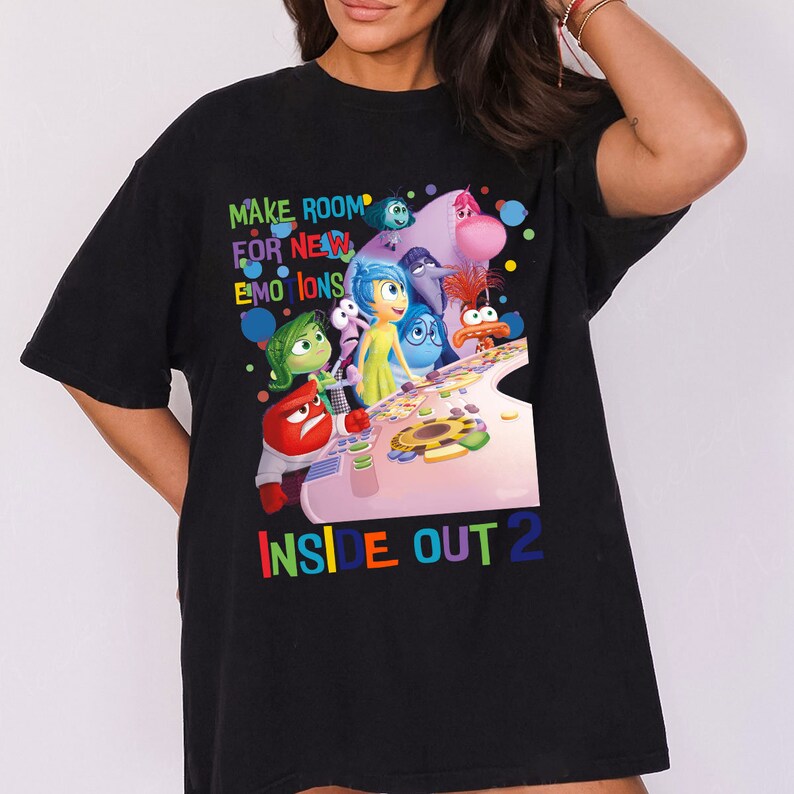 Disney Pixar Inside Out 2 Personajes Camisa / Está bien sentir todos ...