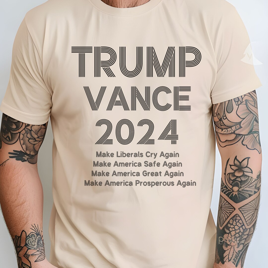 Trump 2024 Shirt Trump Vance 24 Trump 2024 Election JD Vance Shirt MAGA ...