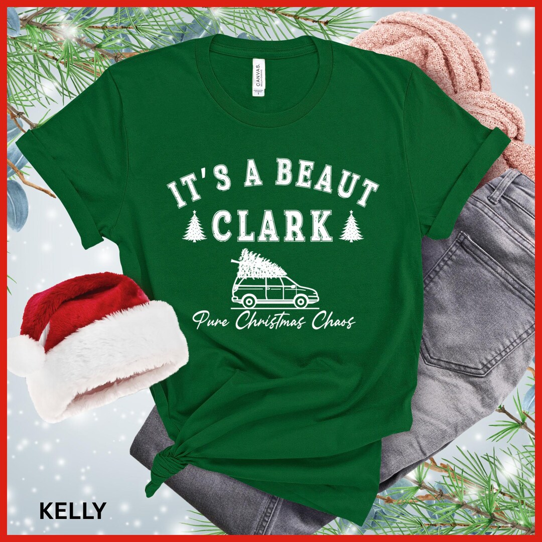 Merry Clarkmas Shirt, Griswold Christmas Shirt, Funny Christmas Tee ...
