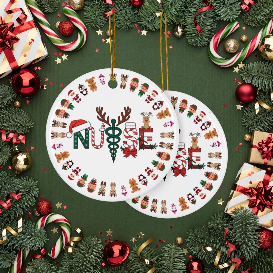 Nurse Christmas Ornament, Nurse Appreciation Bundle, Nurse Coffee Mug ...