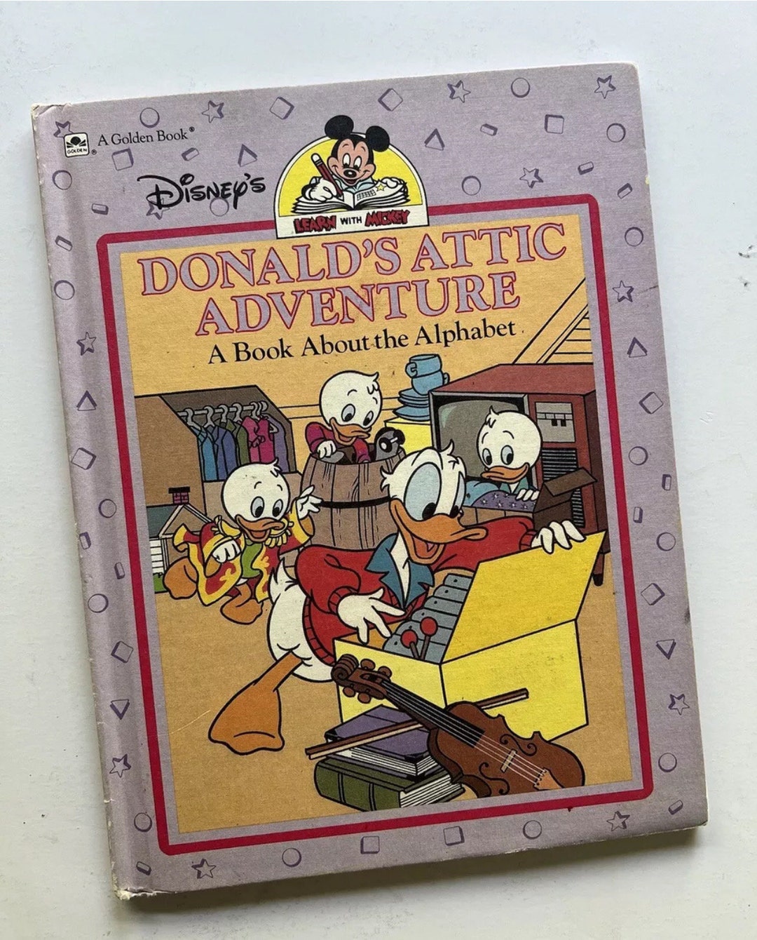 Vintage Disney Donald’s Attic Adventure 1990 a Little Golden Book - Etsy