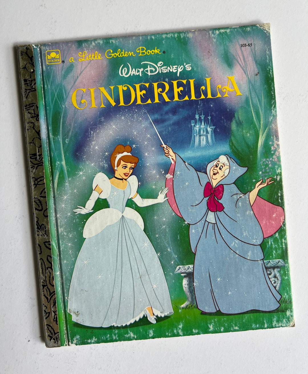 Vintage Disney Classic Cinderella 1986 A Little Golden Book - Etsy