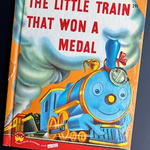 The Little Train That Won a Medal - Etsy