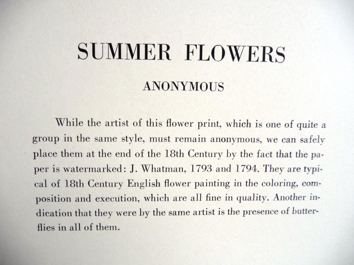 Vintage SUMMER FLOWERS Art Print, 1700s Bouquet Painting, Blue Larkspur ...