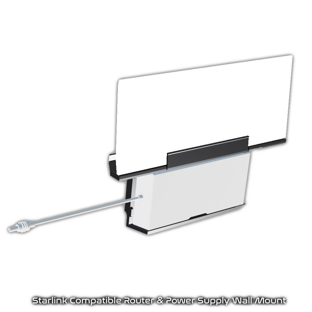 Starlink Compatible Router & Power Supply Wall Mount Step - Etsy