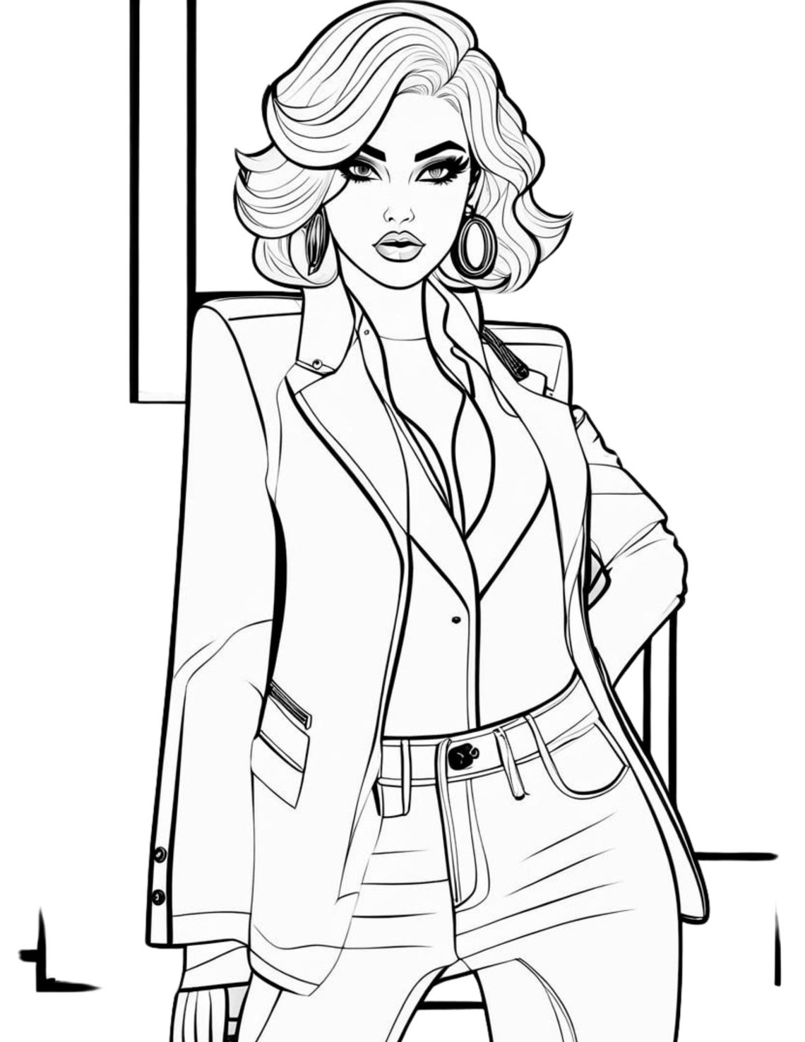40 Baddie Coloring Pages and Coloring Sheets - Girls With Attitude ...