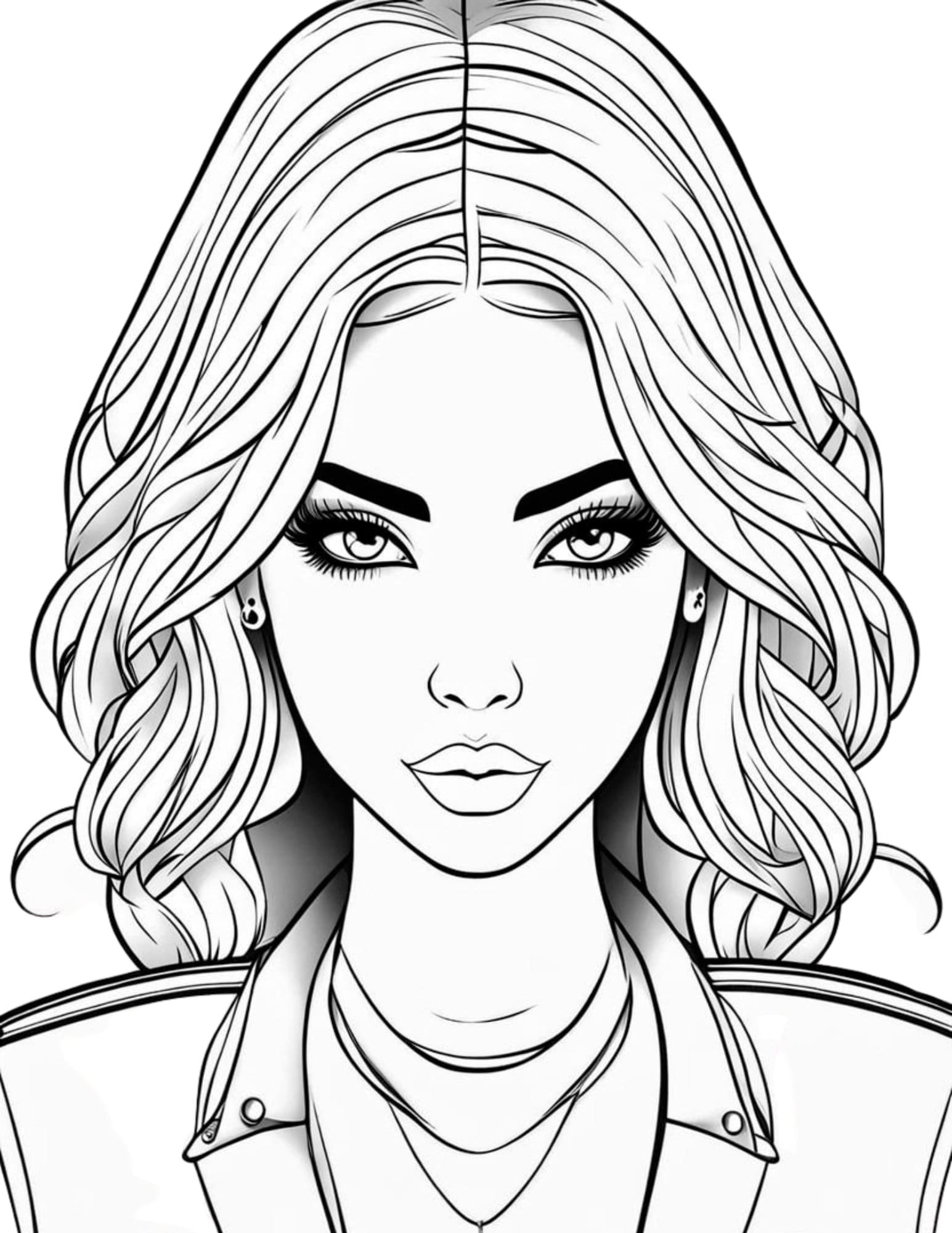 40 Baddie Coloring Pages and Coloring Sheets - Girls With Attitude ...