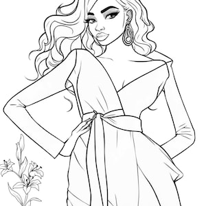 40 Baddie Coloring Pages and Coloring Sheets - Girls With Attitude ...