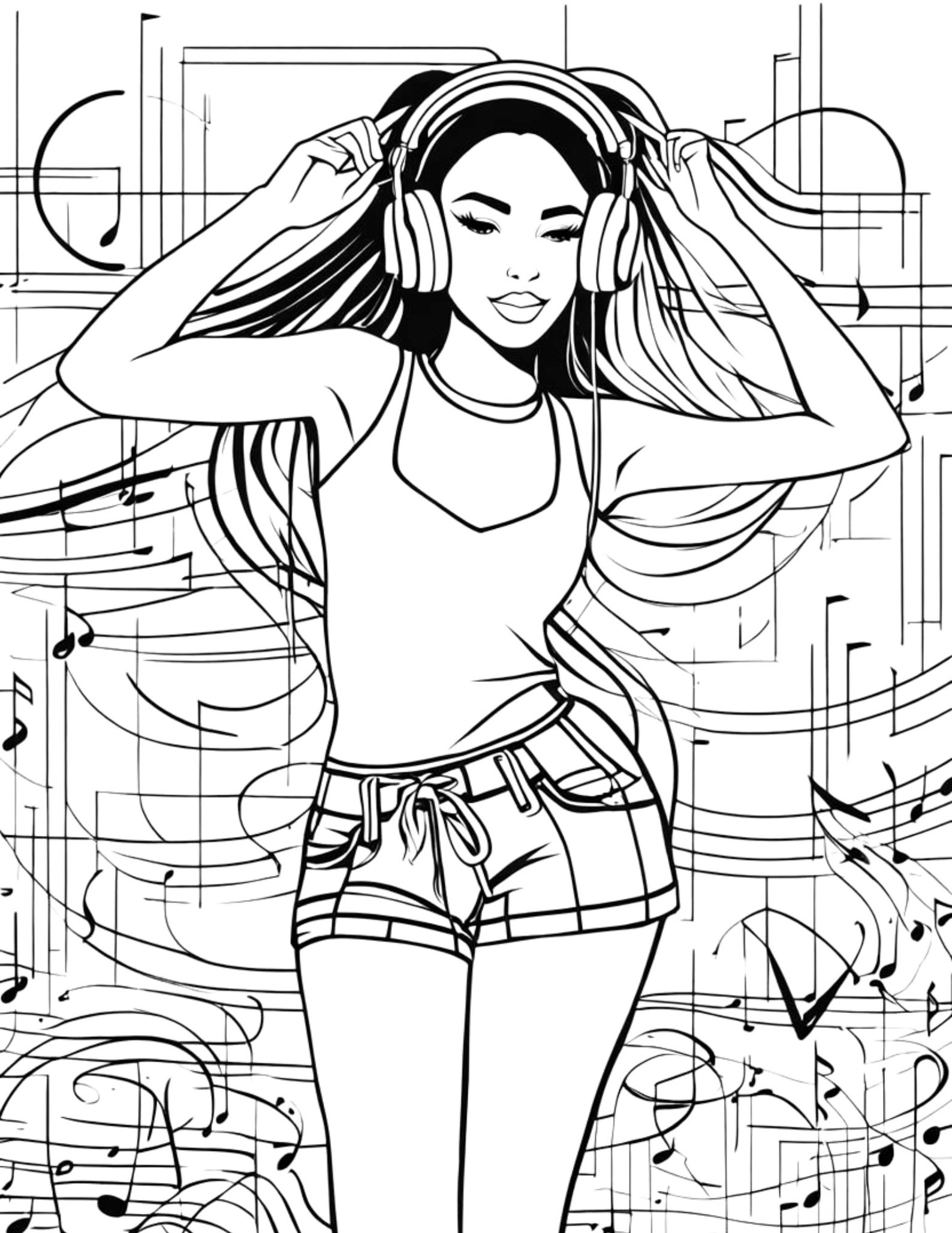 40 Baddie Coloring Pages and Coloring Sheets - Girls With Attitude ...