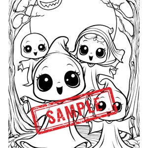 Cute Halloween Coloring Pages for Kids Mom Approved Pumpkins Ghosts ...