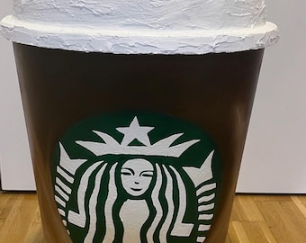 Customized/ STARBUCKS Coffee Cup Mini-trash Bin - Etsy