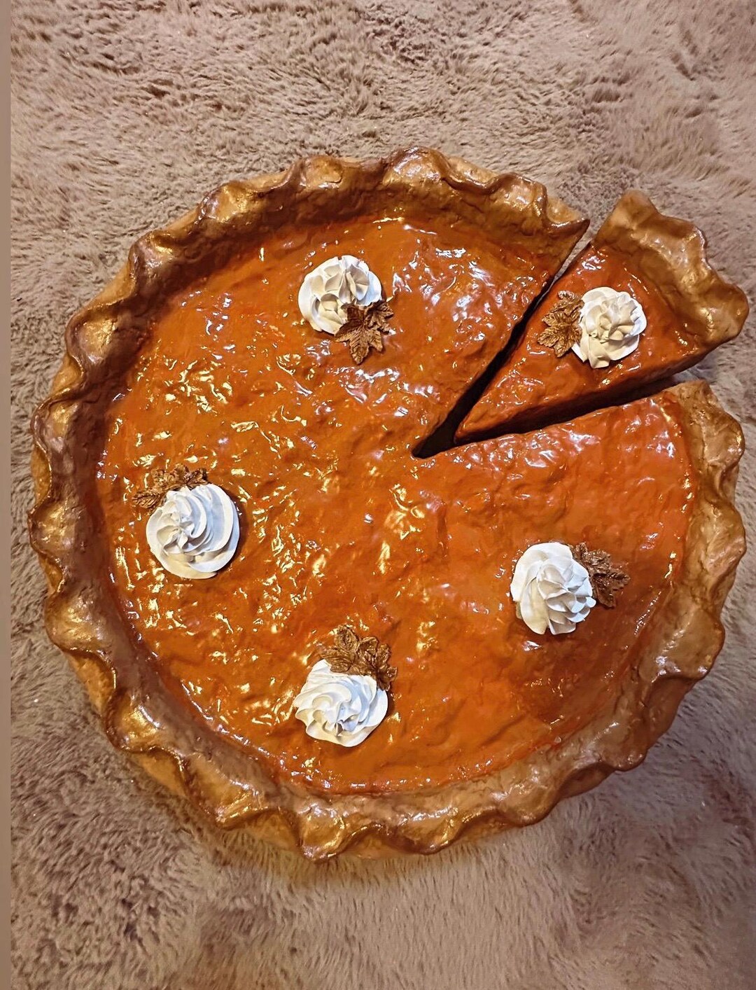 Pumpkin Pie Wall Decoration - Etsy