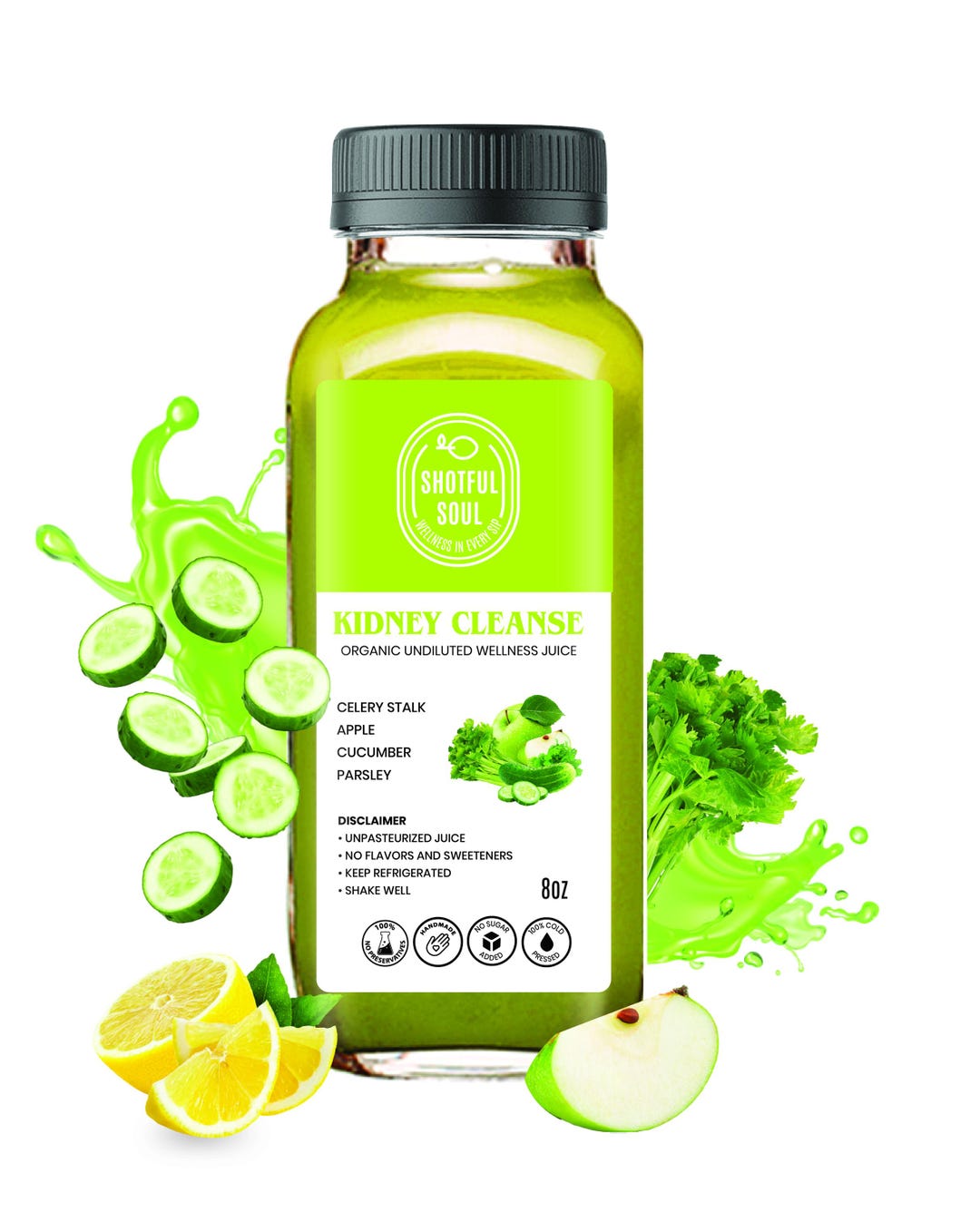 Kidney Cleanse | Kidney Detox | Cold Pressed Wellness Drink | Reduce ...