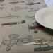 ANTIQUE PLANES TABLE Linens, Table Runner, Napkins, Placemats ...