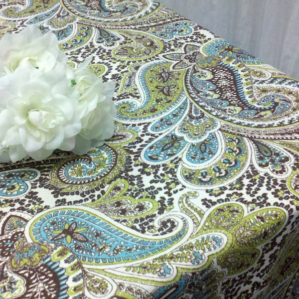 Paisley Tablecloth - Etsy