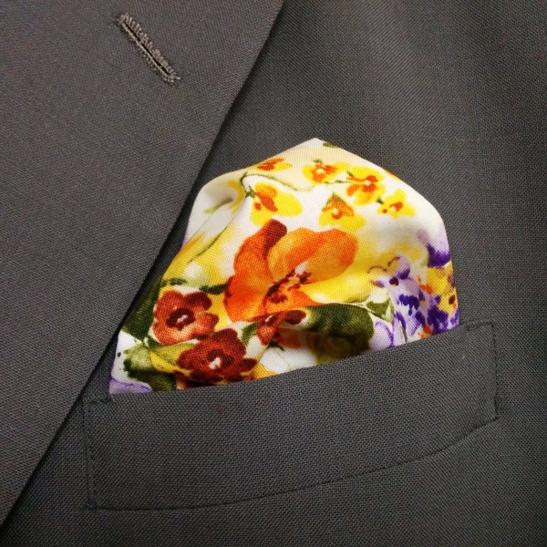 Wedding Pocket Square Flowers - Etsy