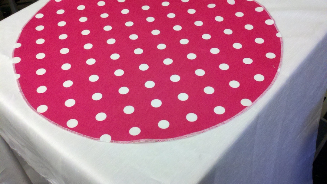 POLKA DOT ROUNDS - Squares, Colors, Centerpiece, Table Round, or Square ...