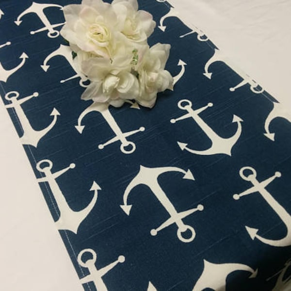 Blue Anchor Placemats - Etsy