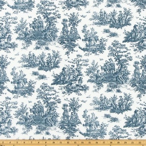 TOILE TABLE LINENS - Colors- Table Runner, Napkin, Placemat, Black ...