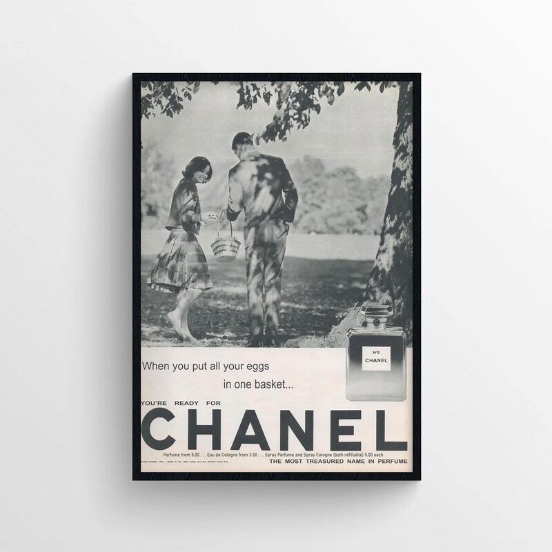 Chanel Poster - Etsy