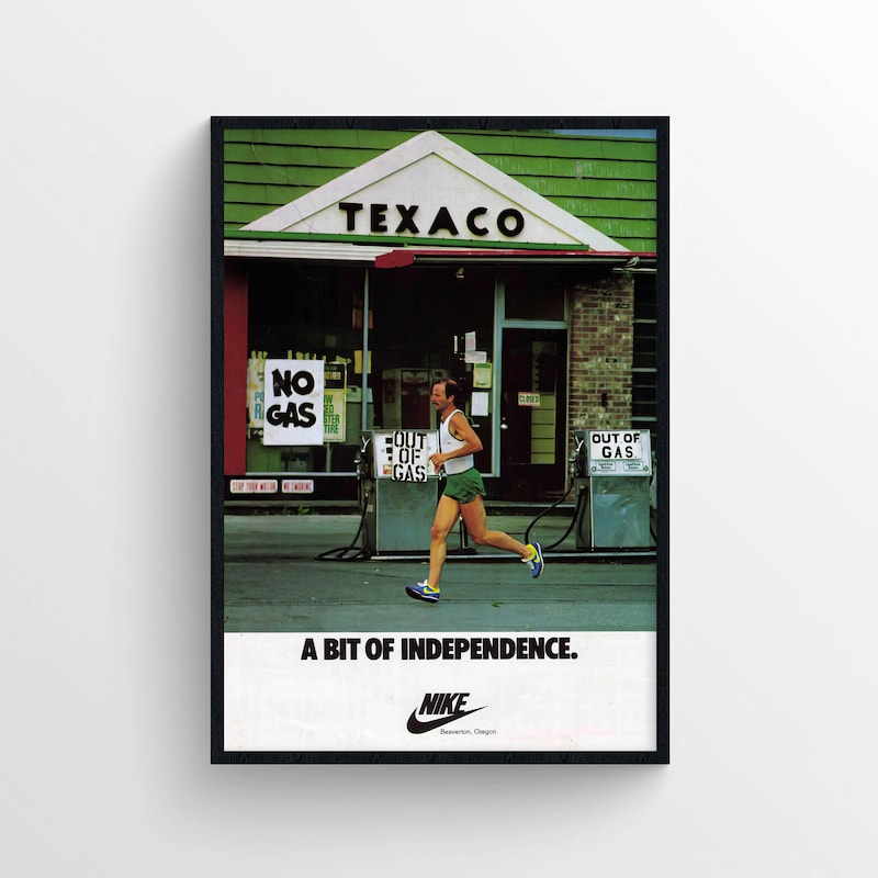 Nike Poster Vintage - Etsy