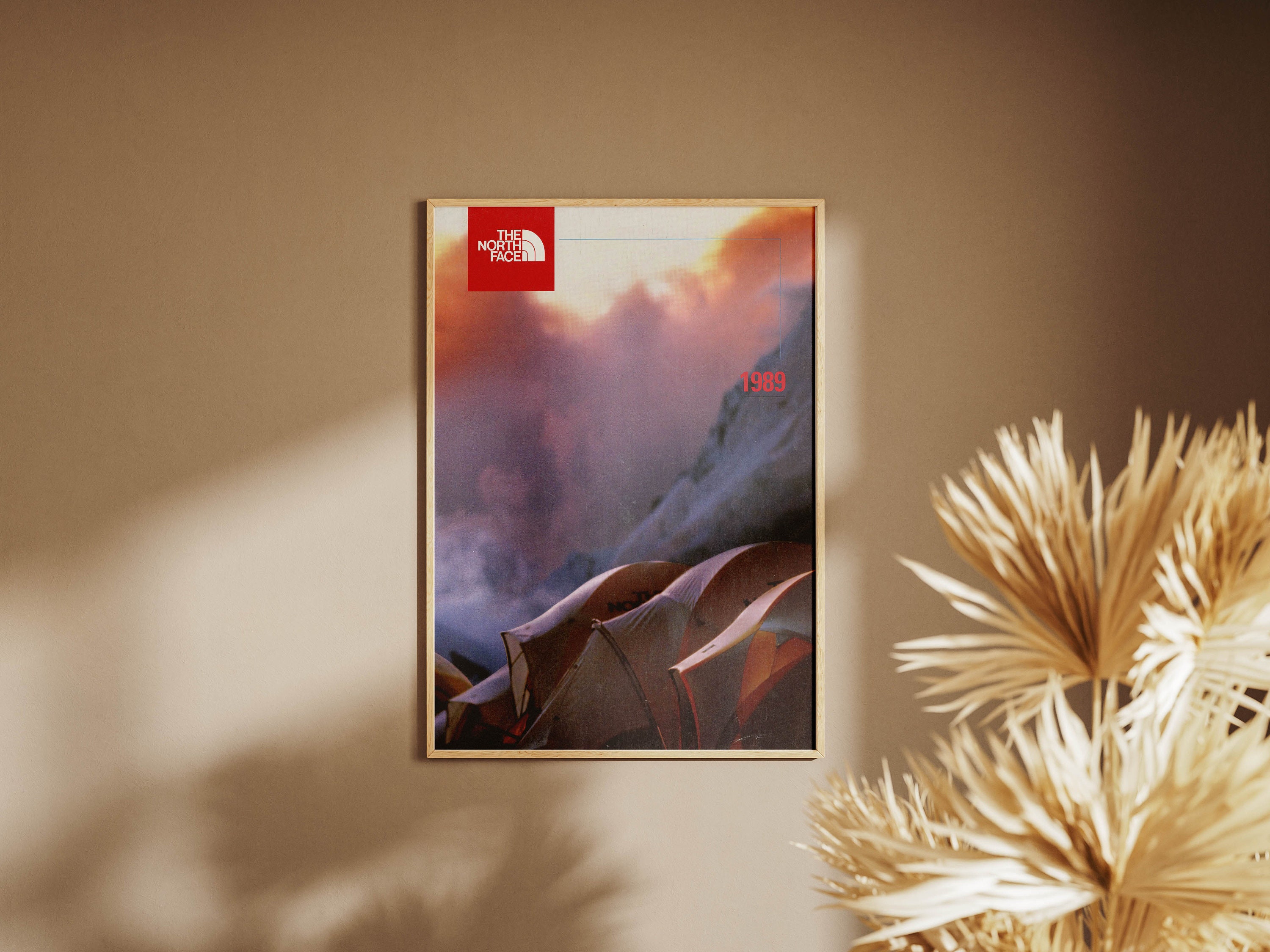 The North Face 1989 Catalogue Front Cover Poster, 80s Style Outdoor ...