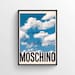 Moschino Couture Advertising Poster, 80s Style Print Ad Wall Art ...