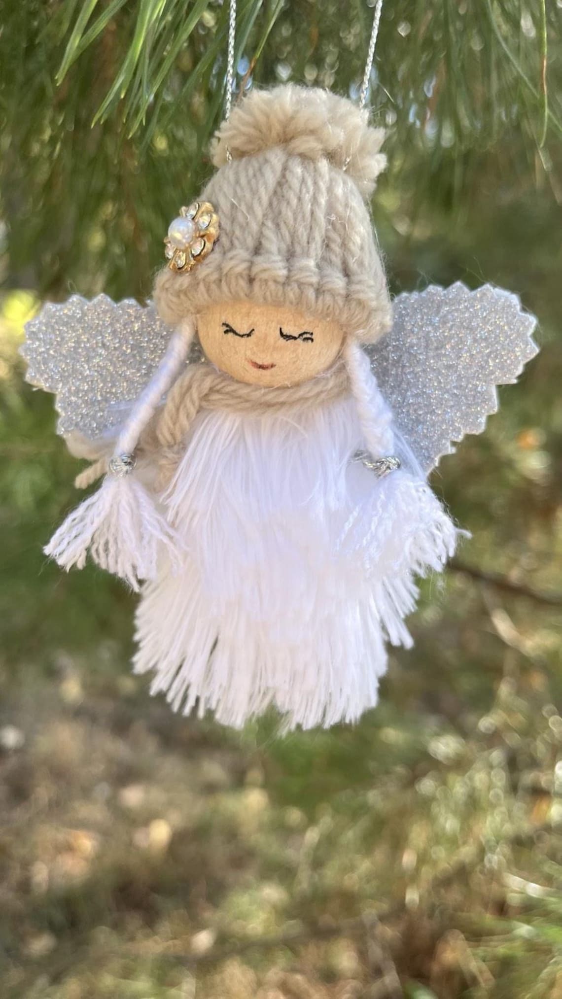 Handmade Angel Christmas Ornament - Etsy