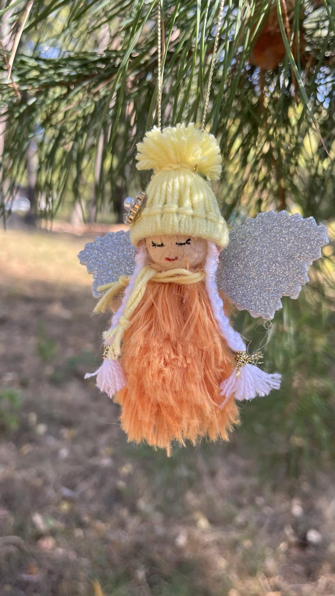 Handmade Angel Christmas Ornament - Etsy