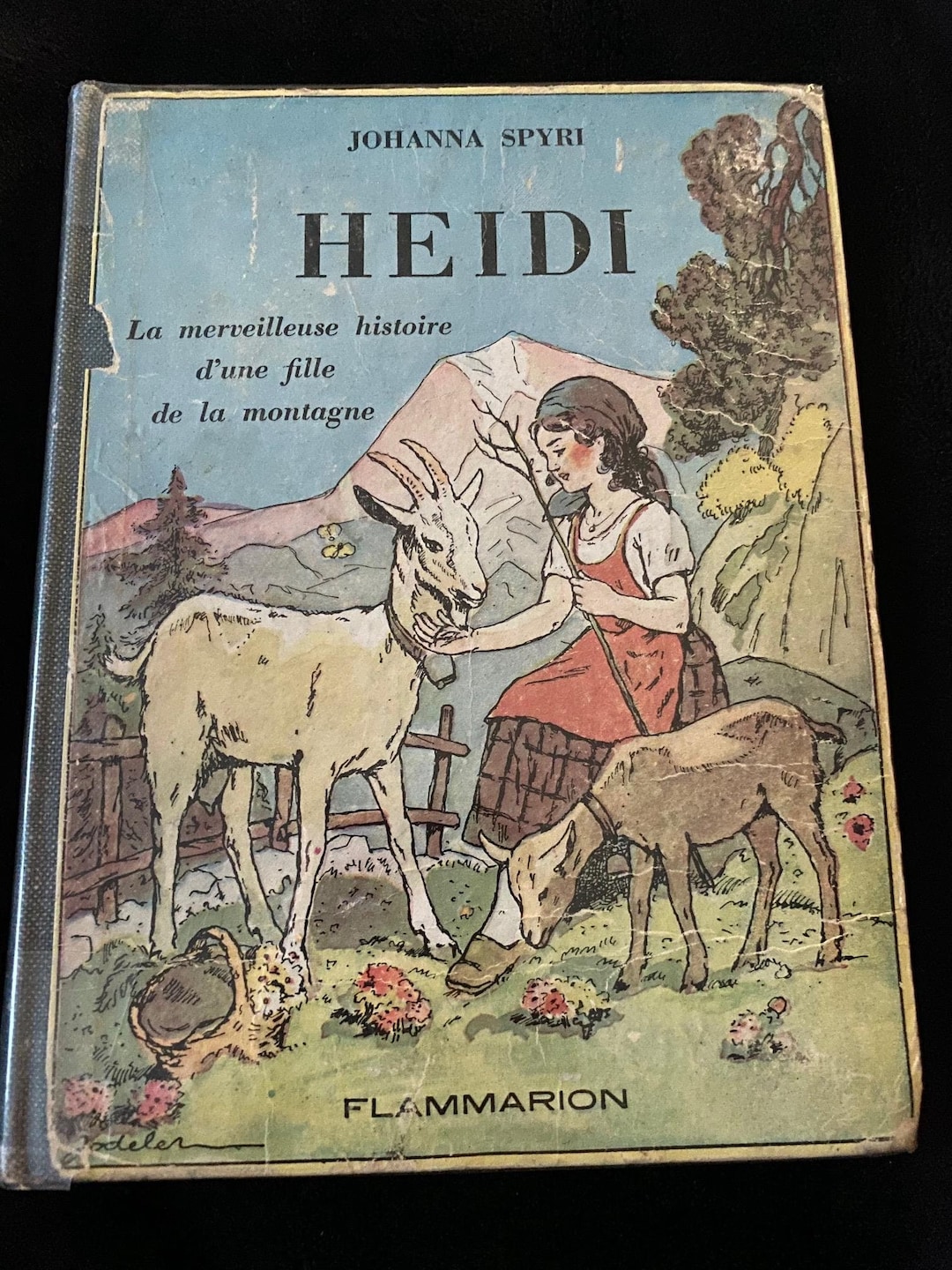 HEIDI the Wonderful Story of a Mountain Girl 1950 - Etsy