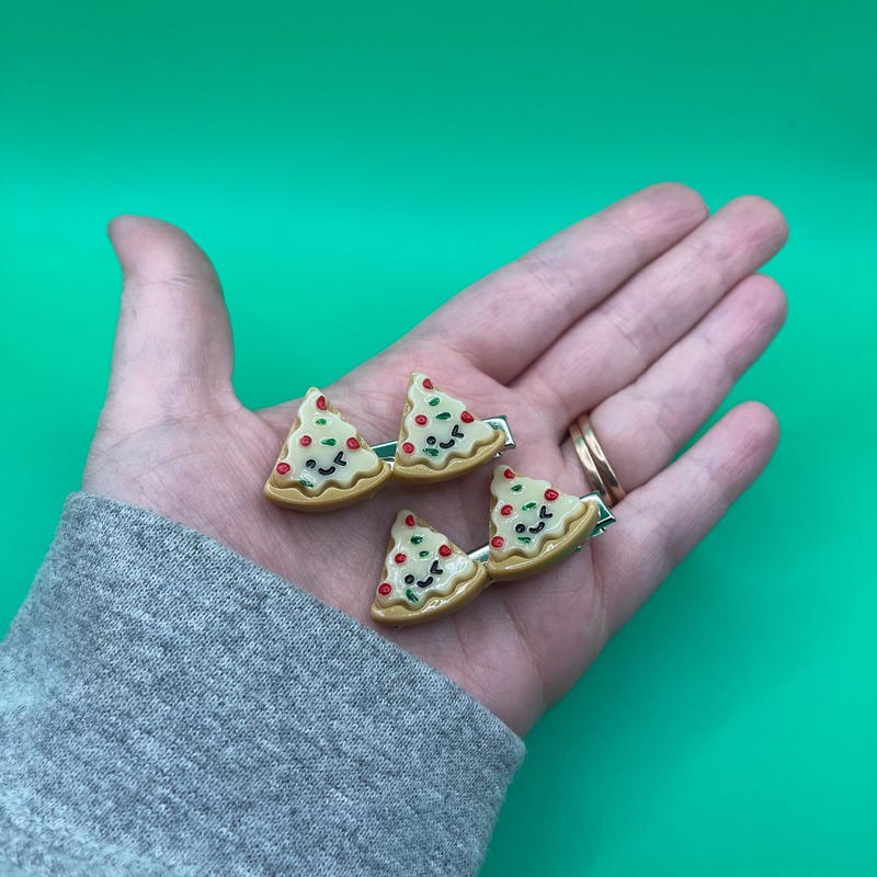 Pizza Hair Clip - Etsy