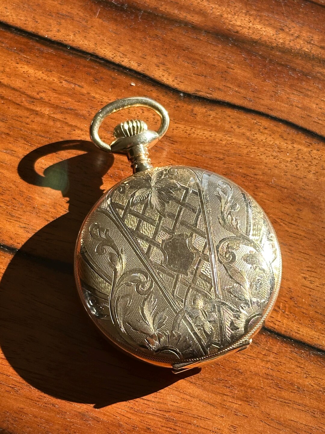 Antique Dueber Pocket Watch C1890s Gold Filled Hunter Case 18 Size ...
