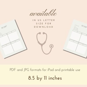 Acute Care SOAP Note Therapist Template Quick Download - Etsy